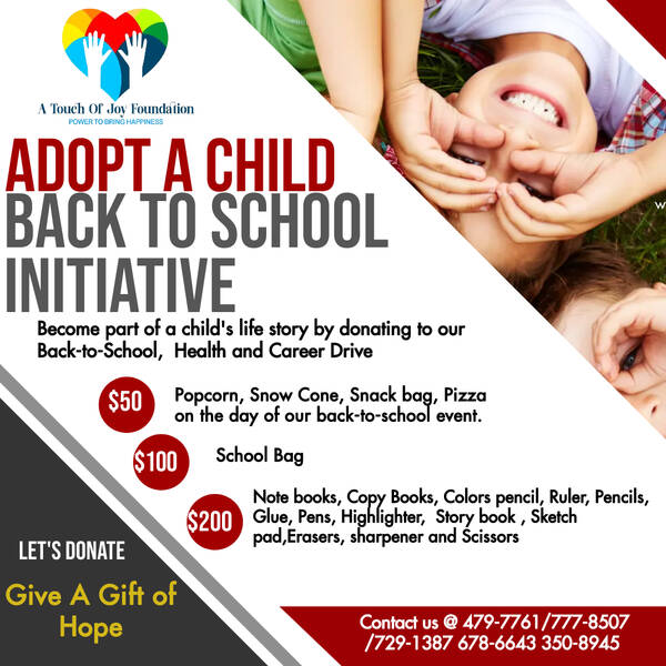 Island E-Tickets • Adopt A Child Back-to-School Initiative
