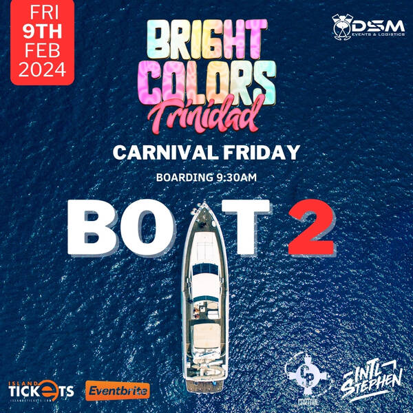 Island E-Tickets • Bright Colors Boatride (TNT) BOAT 2