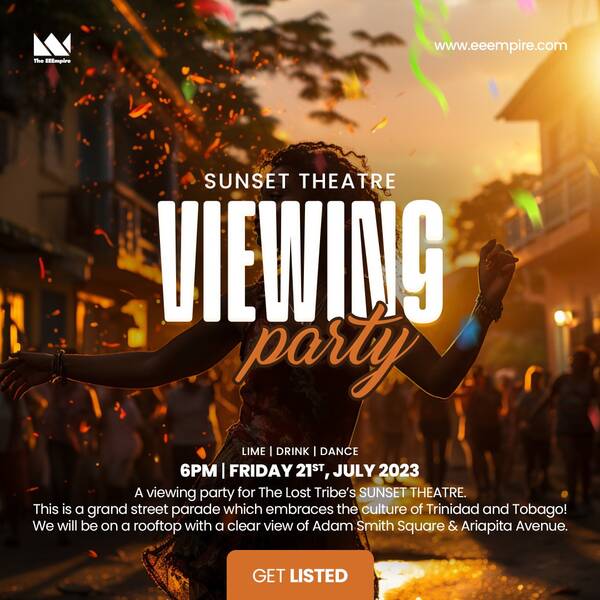 Island E-Tickets • EEEmpire's Sunset Theatre Viewing Party