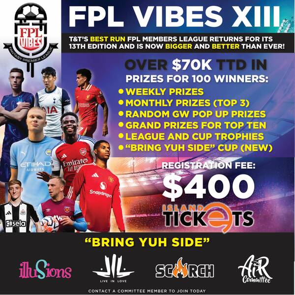 Island E-Tickets • FPL Vibes XIII 2024-25 Members League