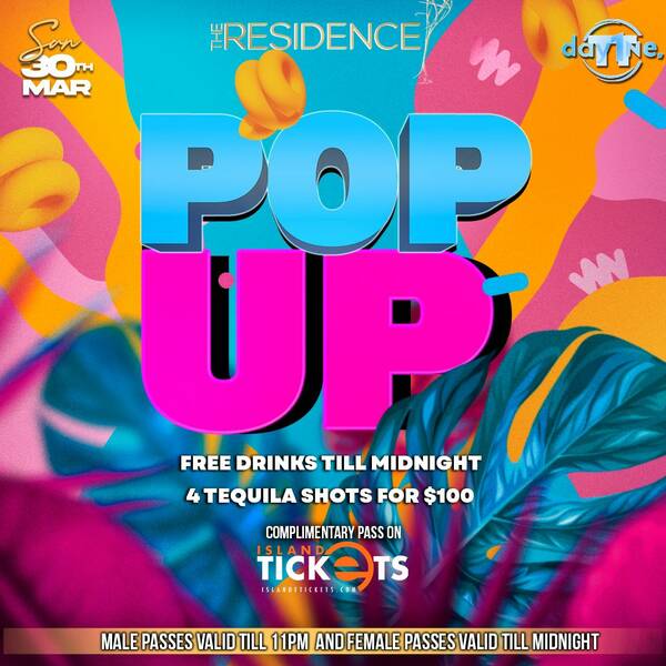 Island E-Tickets • POP UP!!