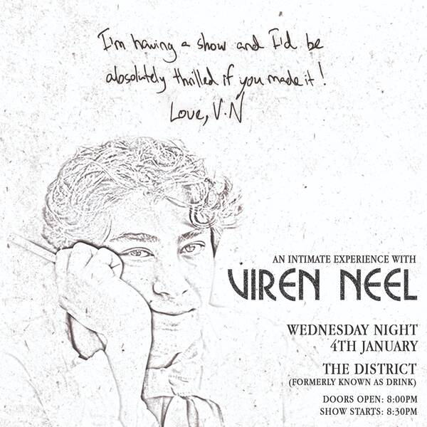 Island E-Tickets • Viren Neel : An Intimate Experience