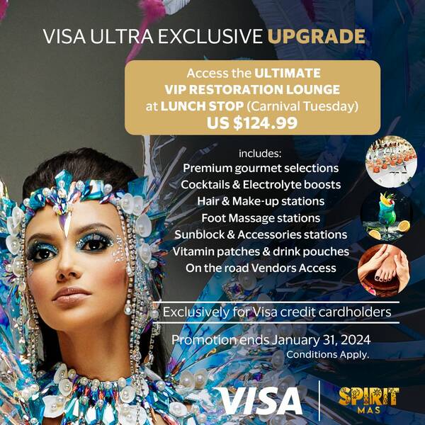 Island E-Tickets • VISA ULTRA EXCLUSIVE UPGRADE