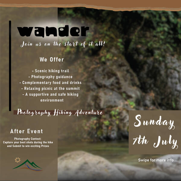 Island E-Tickets • Wander- Photography Hiking Experience